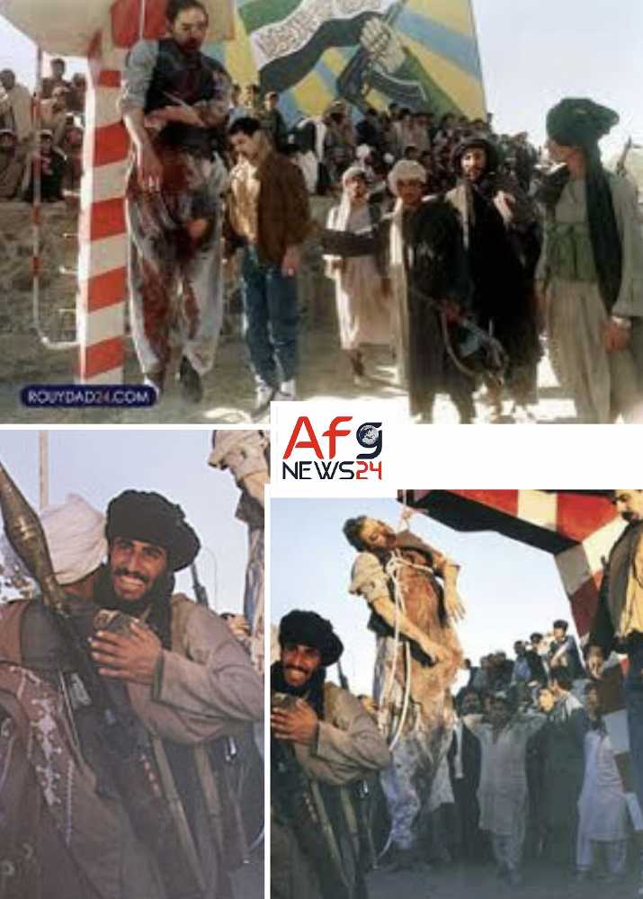 The 27th anniversary of the hanging of Najibullah Ahmadzai by the ...