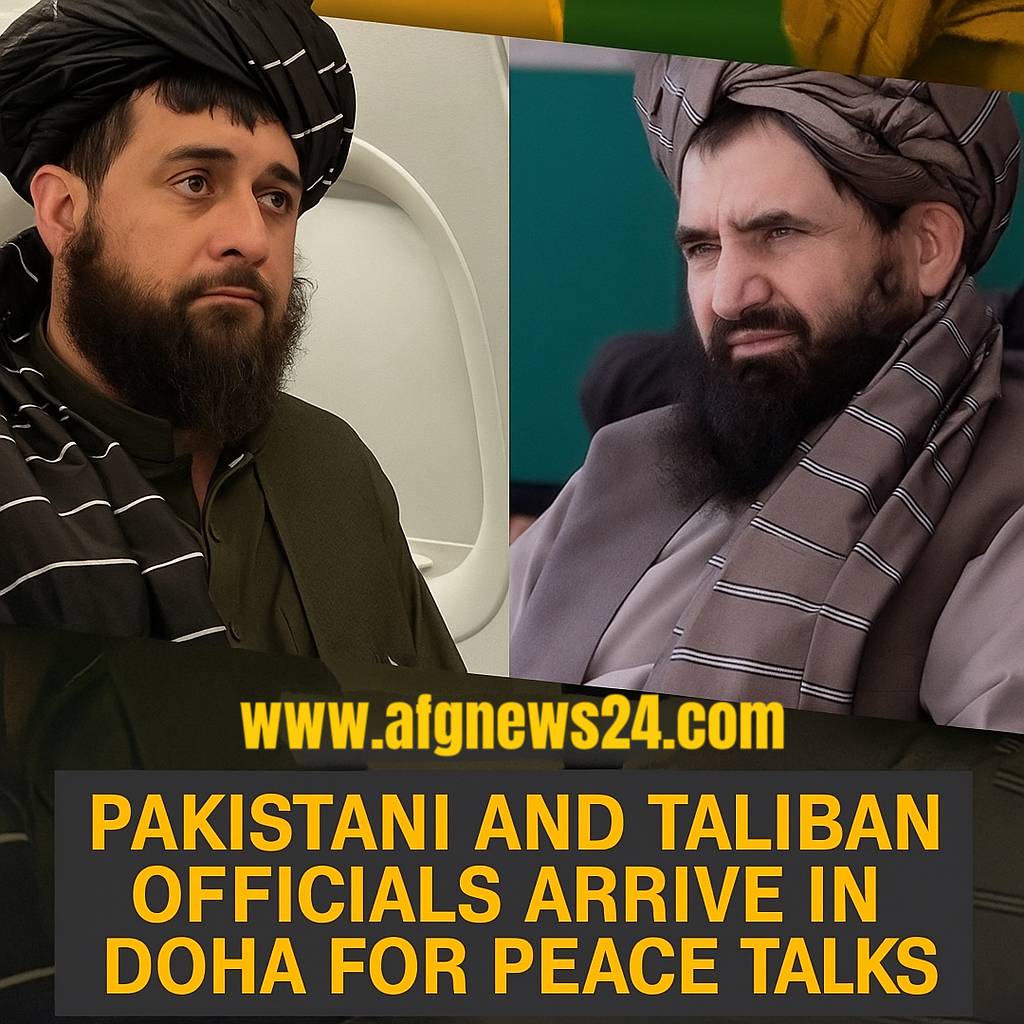 Pakistani and Taliban Officials Arrive in Doha for Peace Talks - Afghan ...